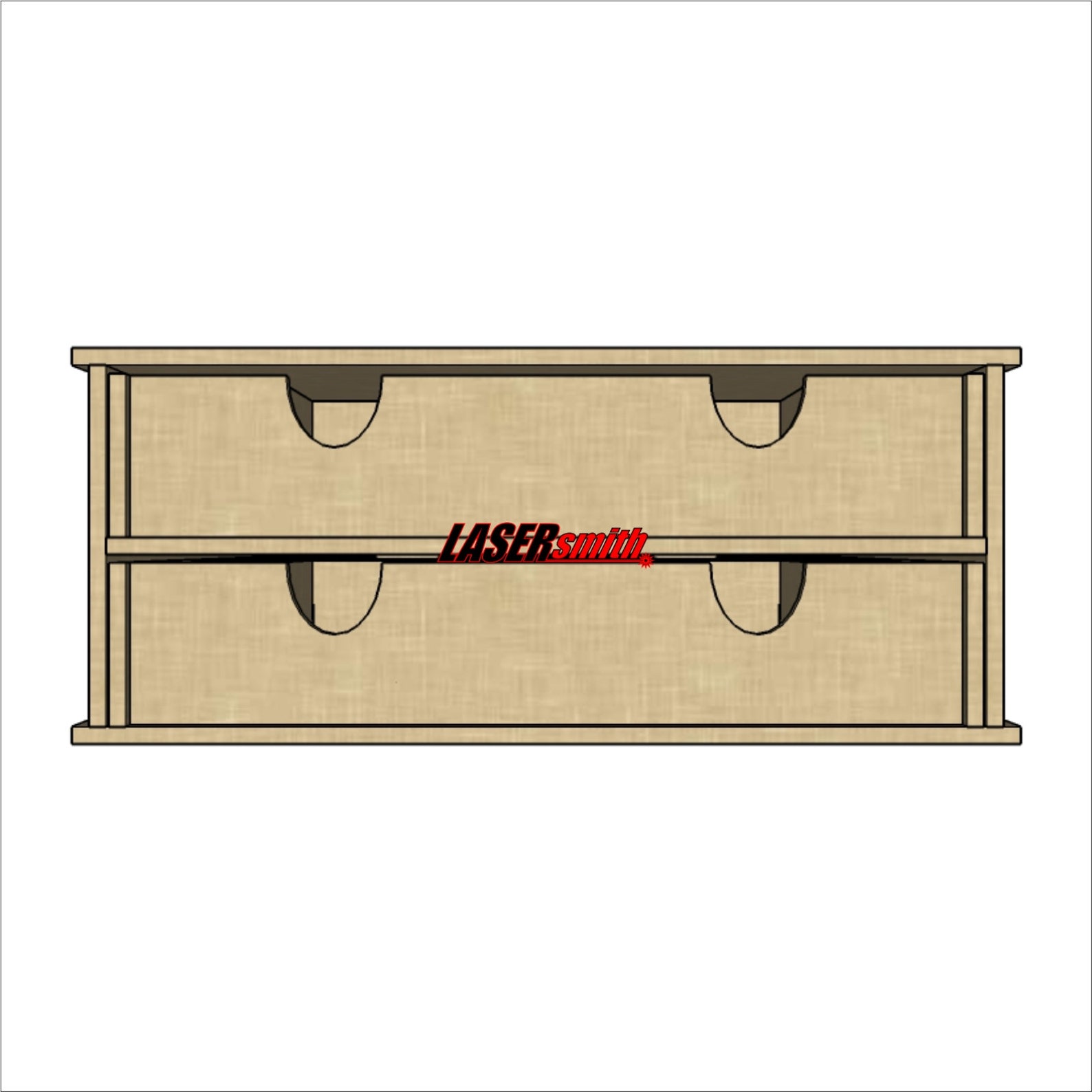 2 Drawer Flat Thread/bobbin Storage Holder - Etsy UK