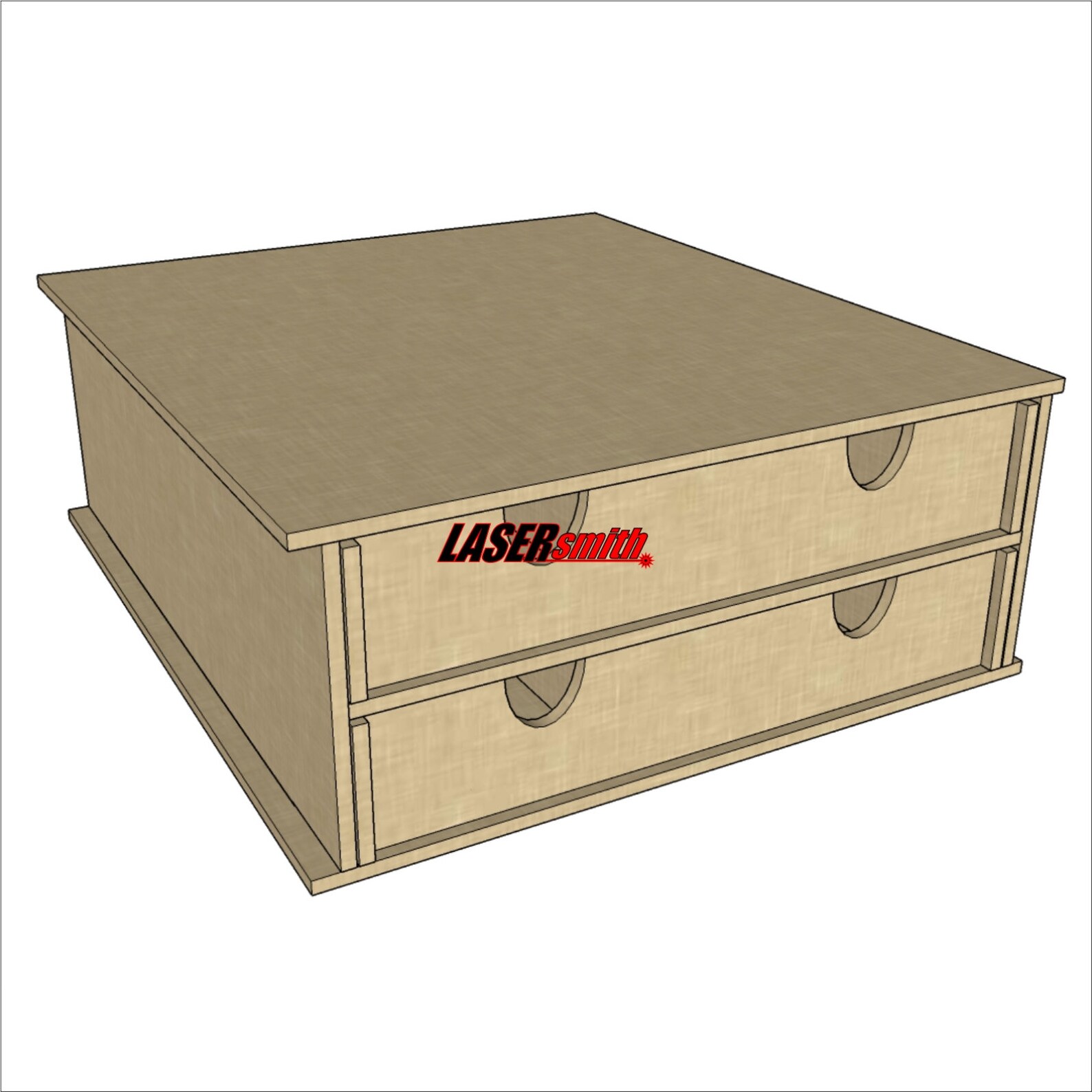 2 Drawer Flat Thread/bobbin Storage Holder - Etsy UK