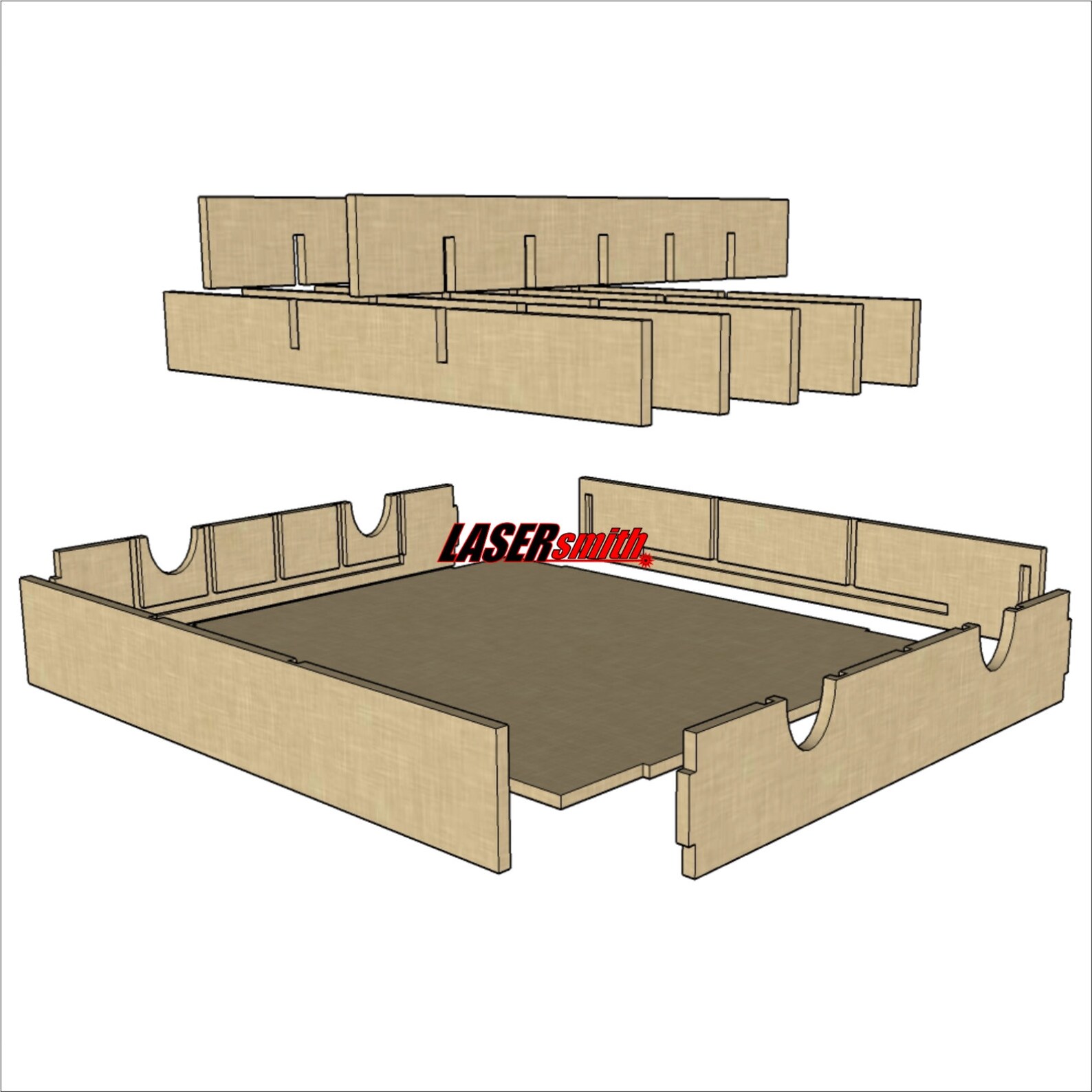 2 Drawer Flat Thread/bobbin Storage Holder - Etsy UK