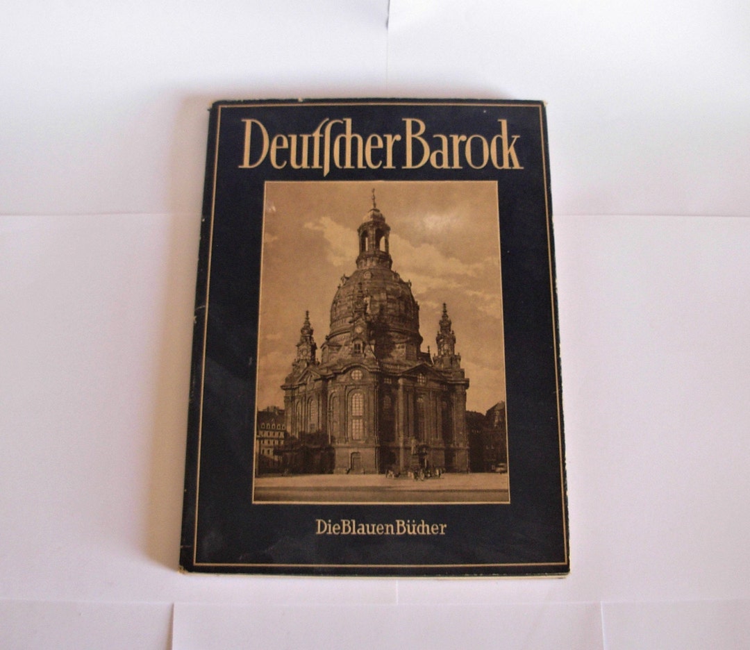Vintage Baroque Art Book 'deutscher Barock' by Wilhelm Pinder With ...