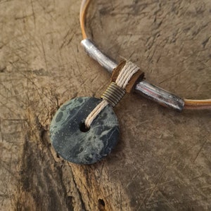 Primitive Ethnic Choker Necklace for Men or Women, Tribal Leather ...