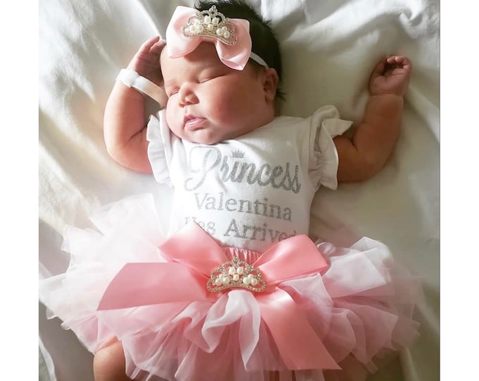 The Princess Has Arrived Baby Shower Gift New Baby Princess Little ...