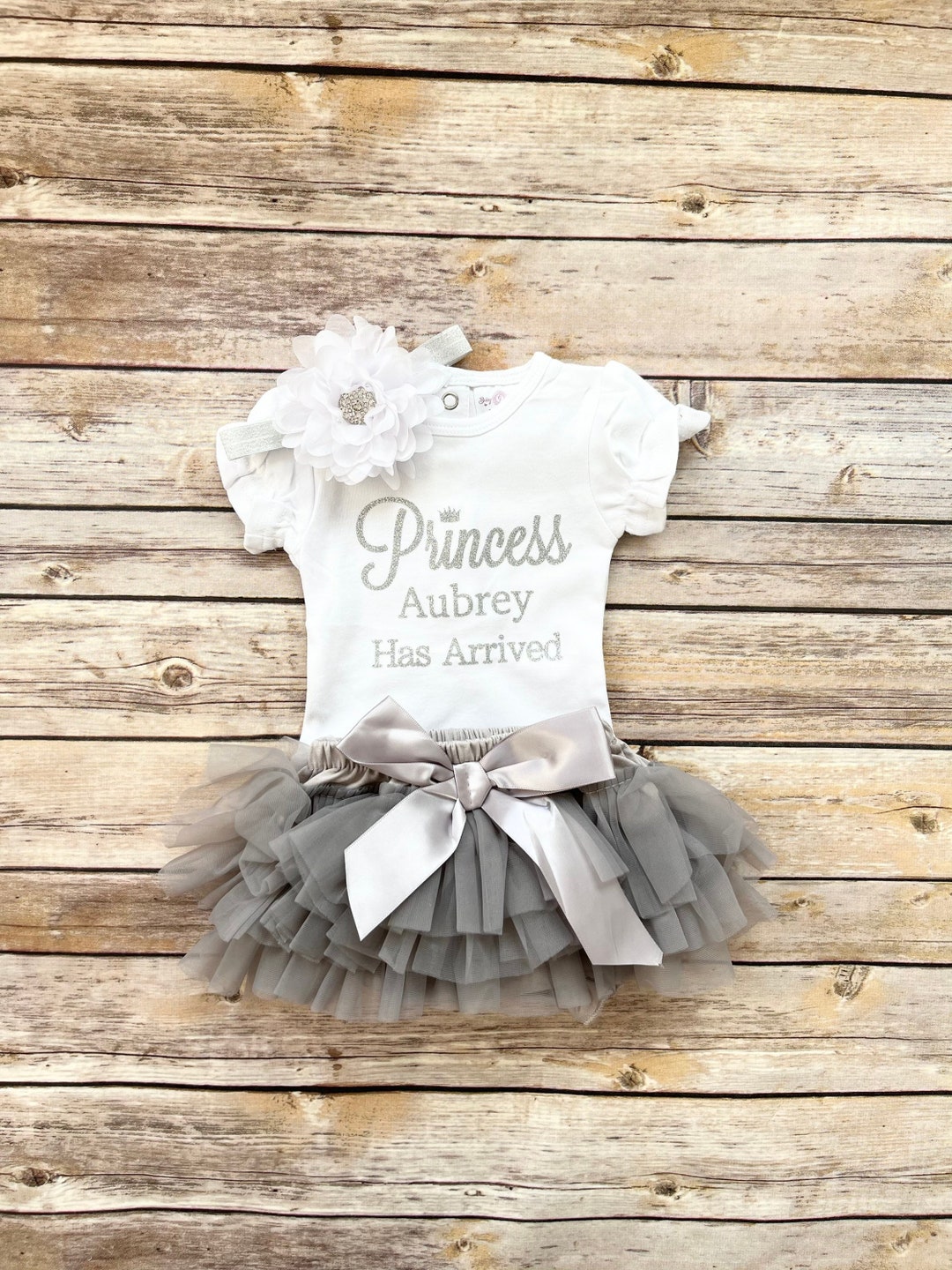 Coming Home Outfit Baby Girl, the Princess Has Arrived , - Etsy