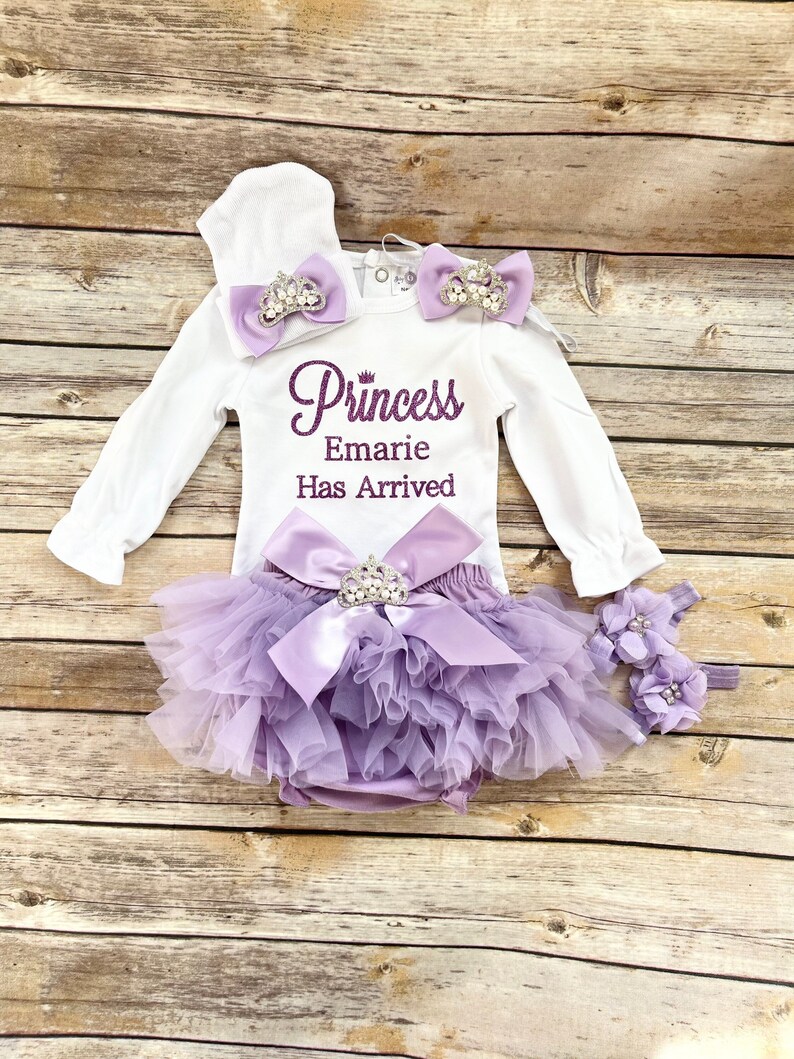 Newborn Coming Home Outfit the Princess Has Arrived Coming - Etsy
