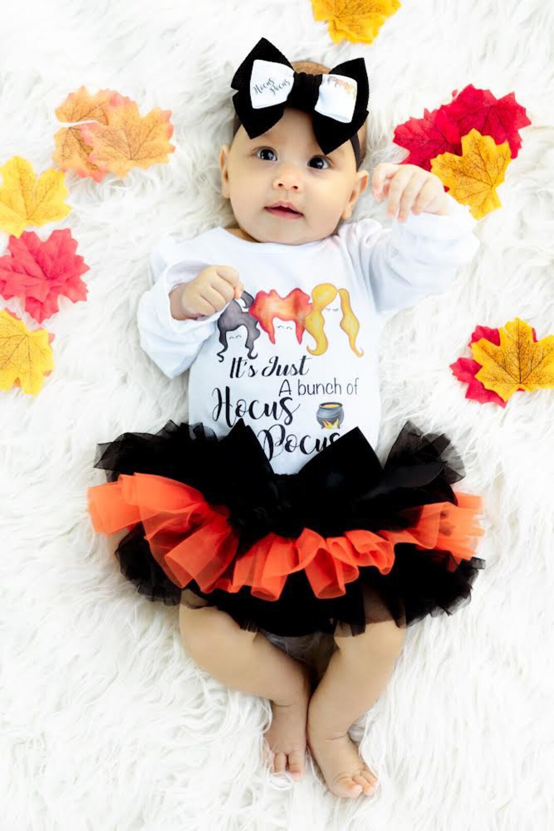 Hocus Pocus Halloween Outfit: Baby Girl Clothes Set - Etsy