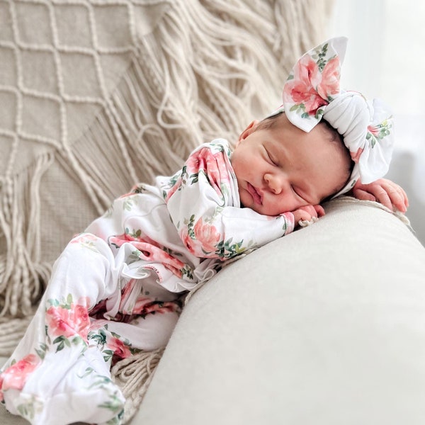 Newborn Girl Coming Home Outfit - Etsy
