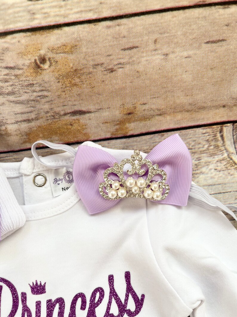 Newborn Coming Home Outfit the Princess Has Arrived Coming - Etsy