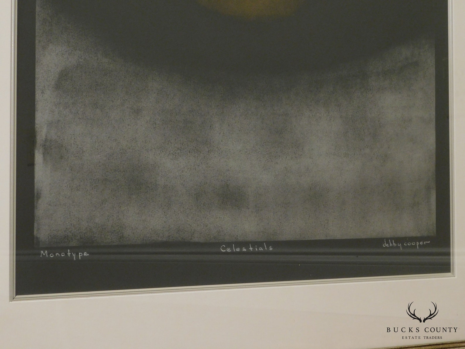 Debby Cooper Harbin celestials Monotype Oil on - Etsy