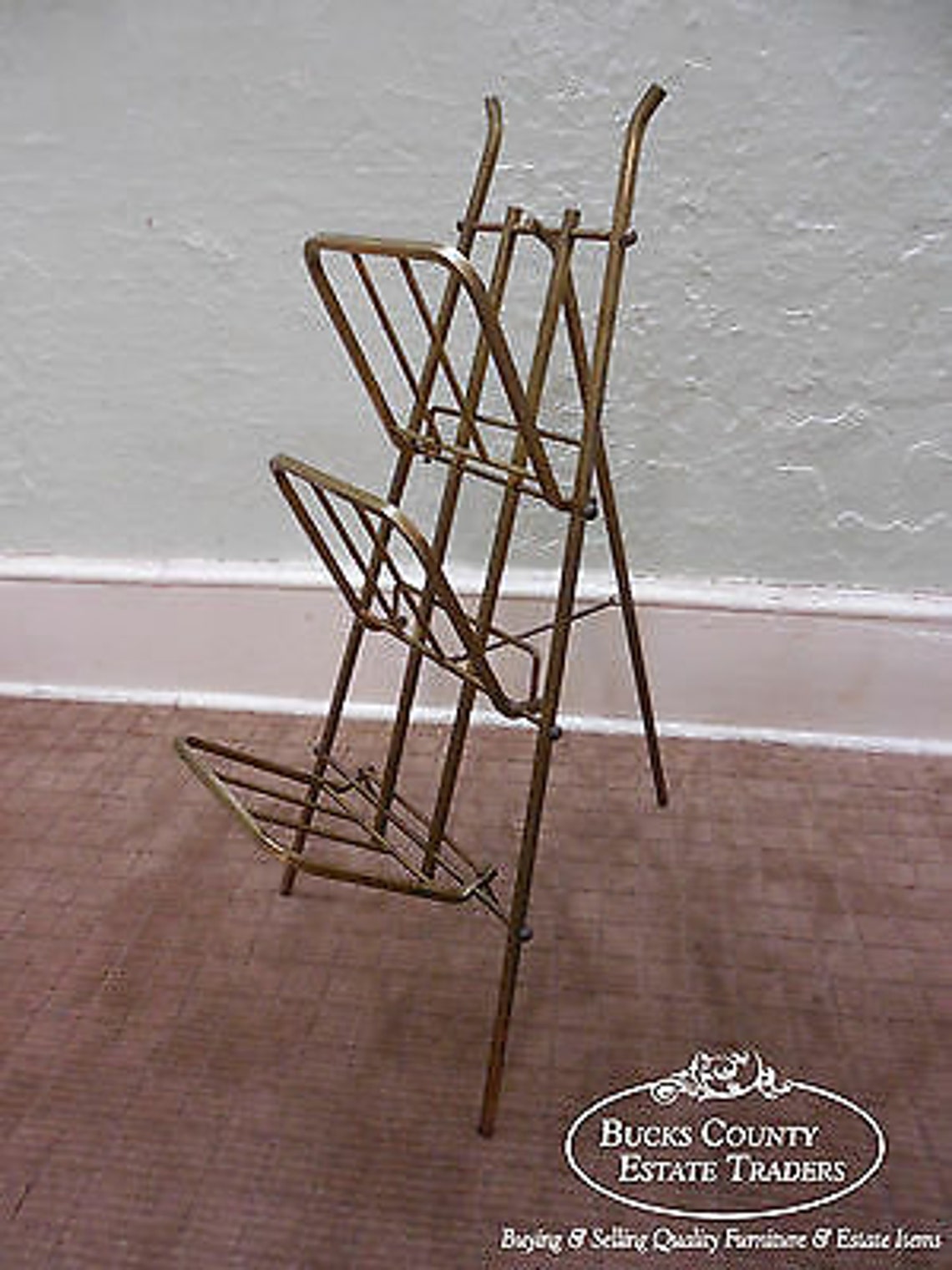 Mid Century Vintage Italian Brass Folding Collapsible Easel - Etsy