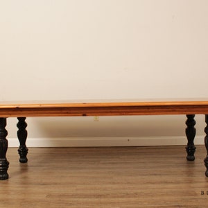 Large Custom Pine Farmhouse Dining Table - Etsy