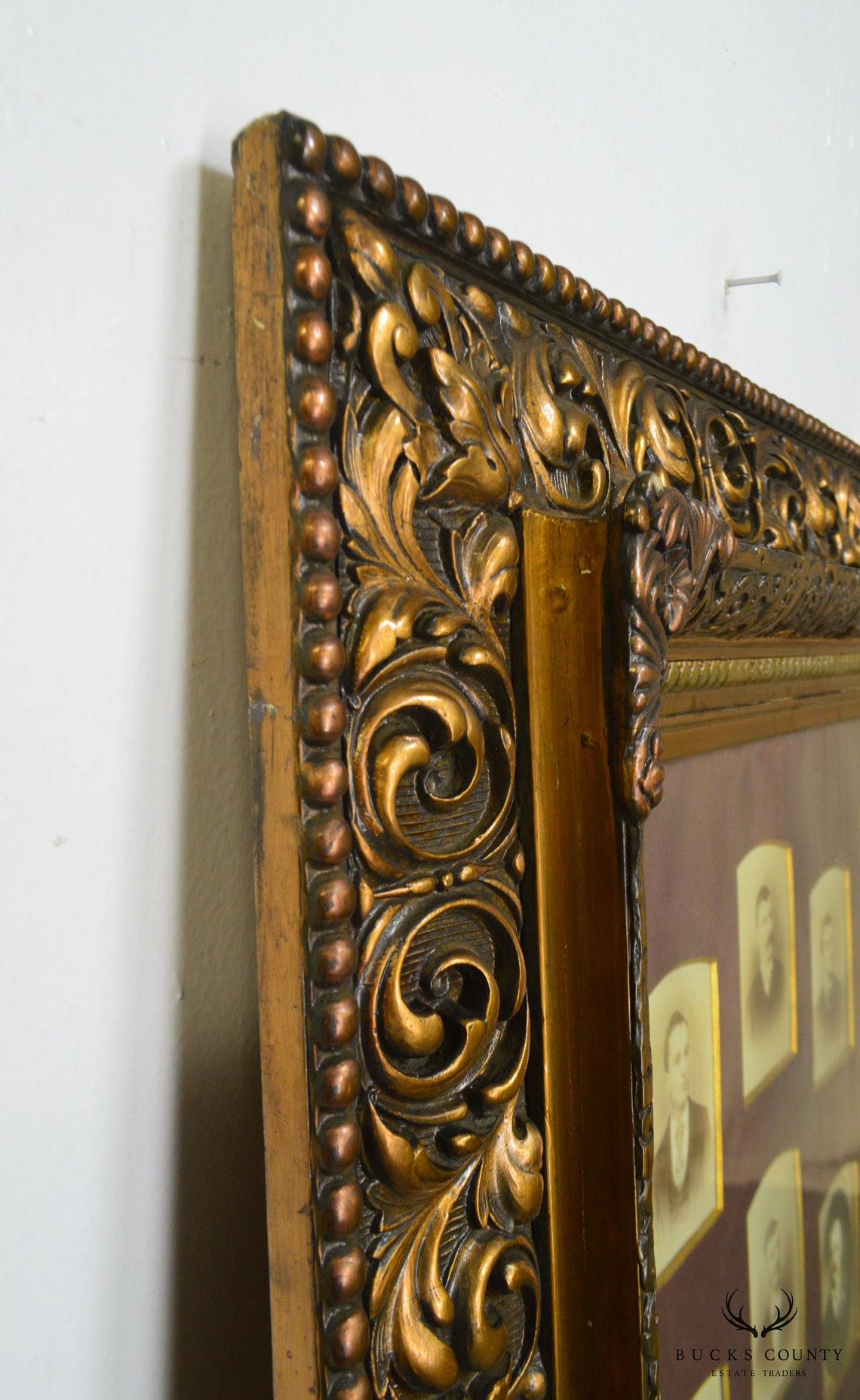 Antique Aesthetic Carved Pair Large Gold Frames with | Etsy