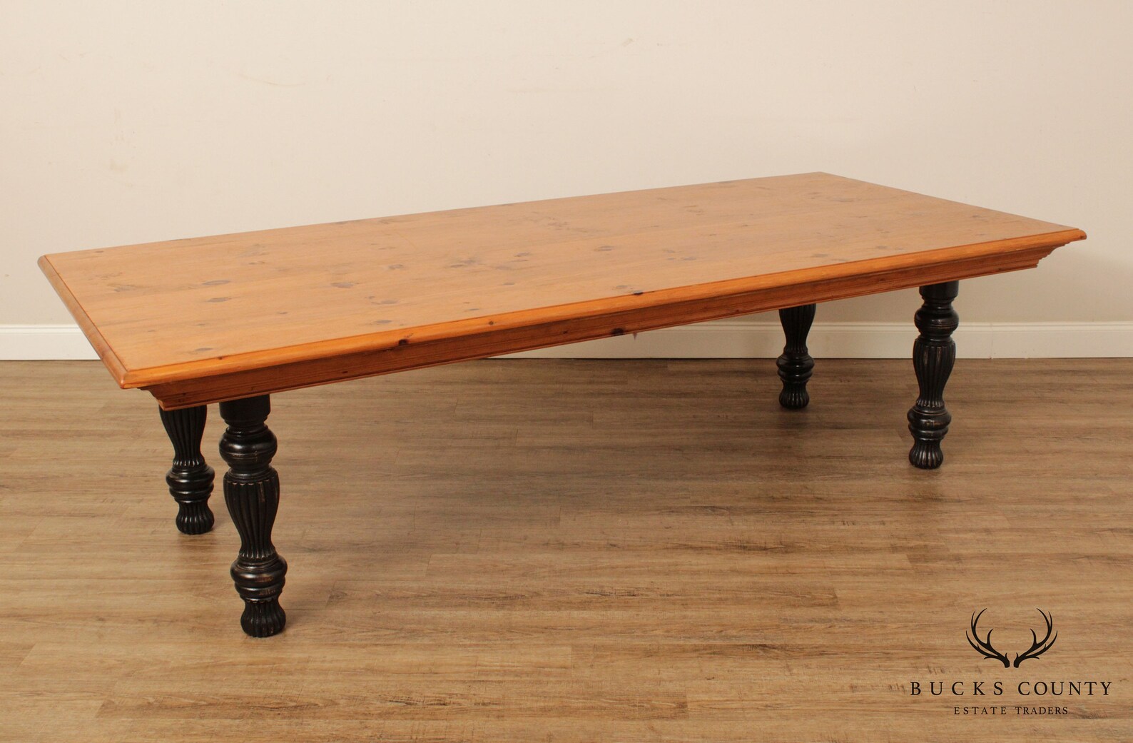 Large Custom Pine Farmhouse Dining Table - Etsy