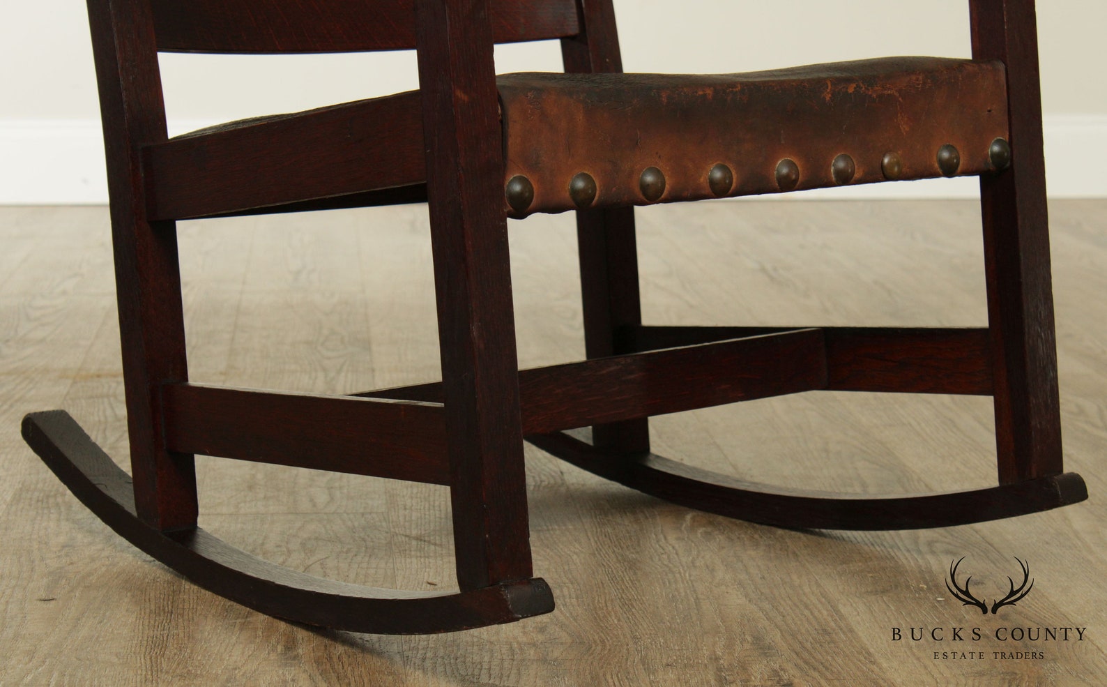 Antique Mission Oak Spindle Back Rocker - Etsy