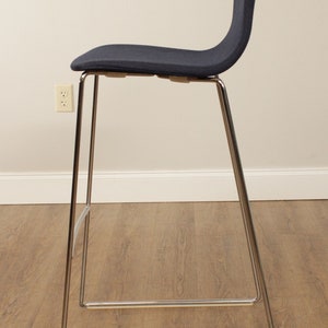 Arper Set 4 Italian Chrome Base Aava Bar Stools A - Etsy
