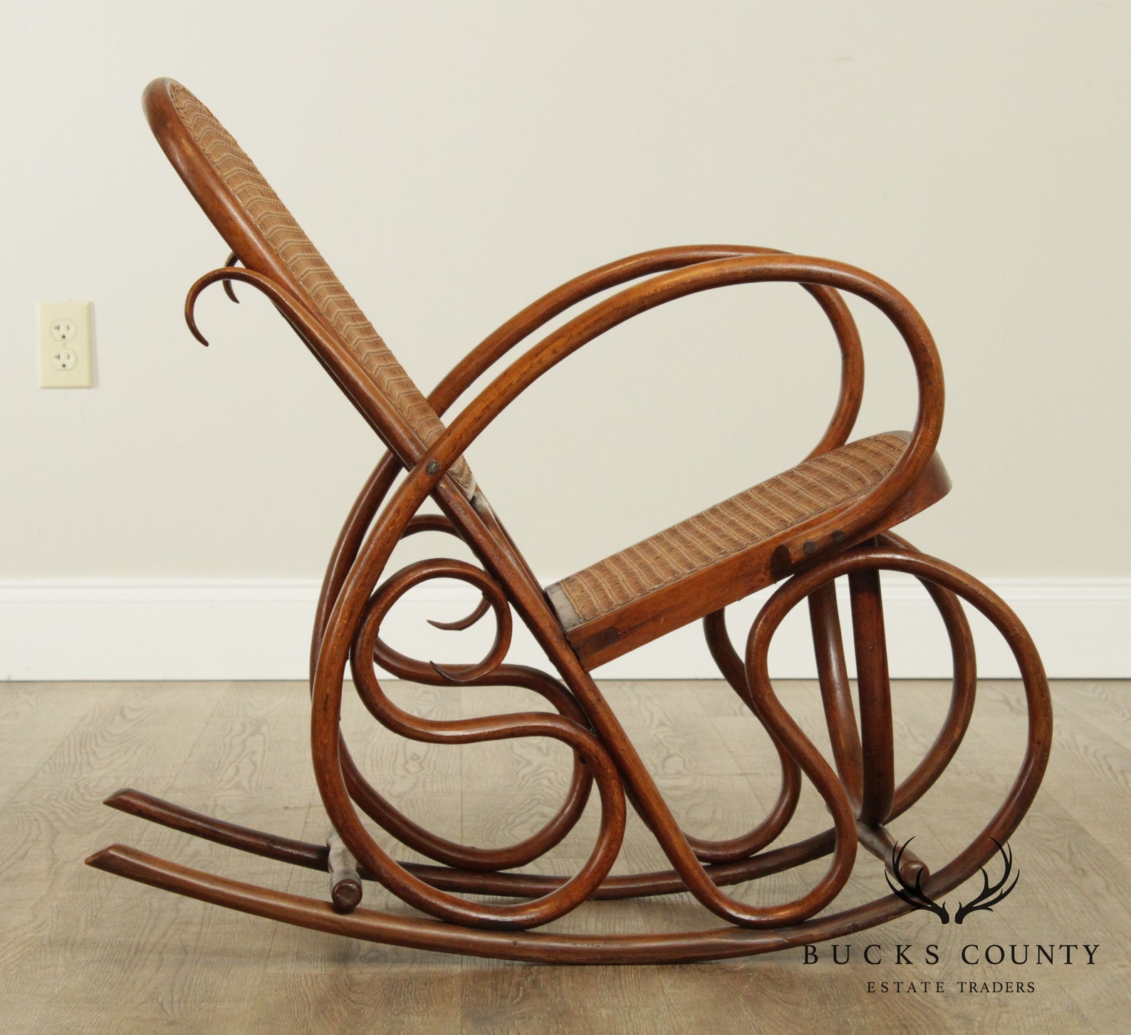 Thonet Antique Bentwood Rocker Childs Rocking Chair - Etsy