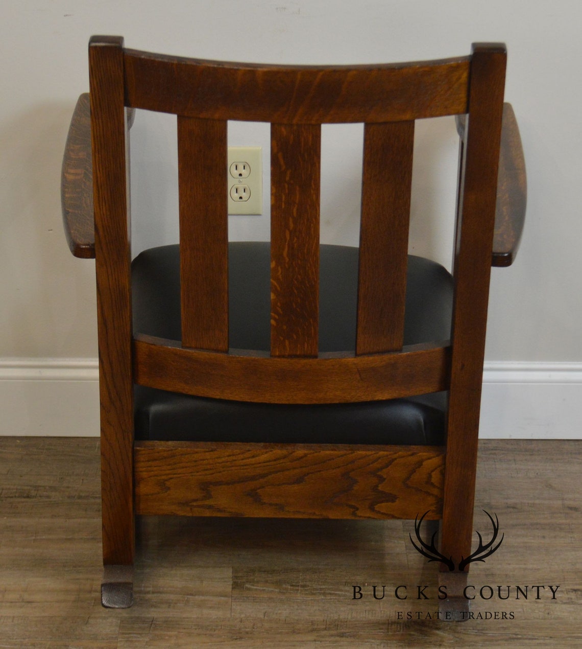 Limbert Antique Mission Oak Rocker - Etsy