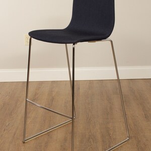 Arper Set 4 Italian Chrome Base Aava Bar Stools A - Etsy
