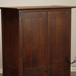 Stickley Mission Collection Oak Wardrobe Armoire - Etsy