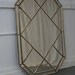 Brass Frame Harlequin Pattern Beveled Glass Mirror - Etsy
