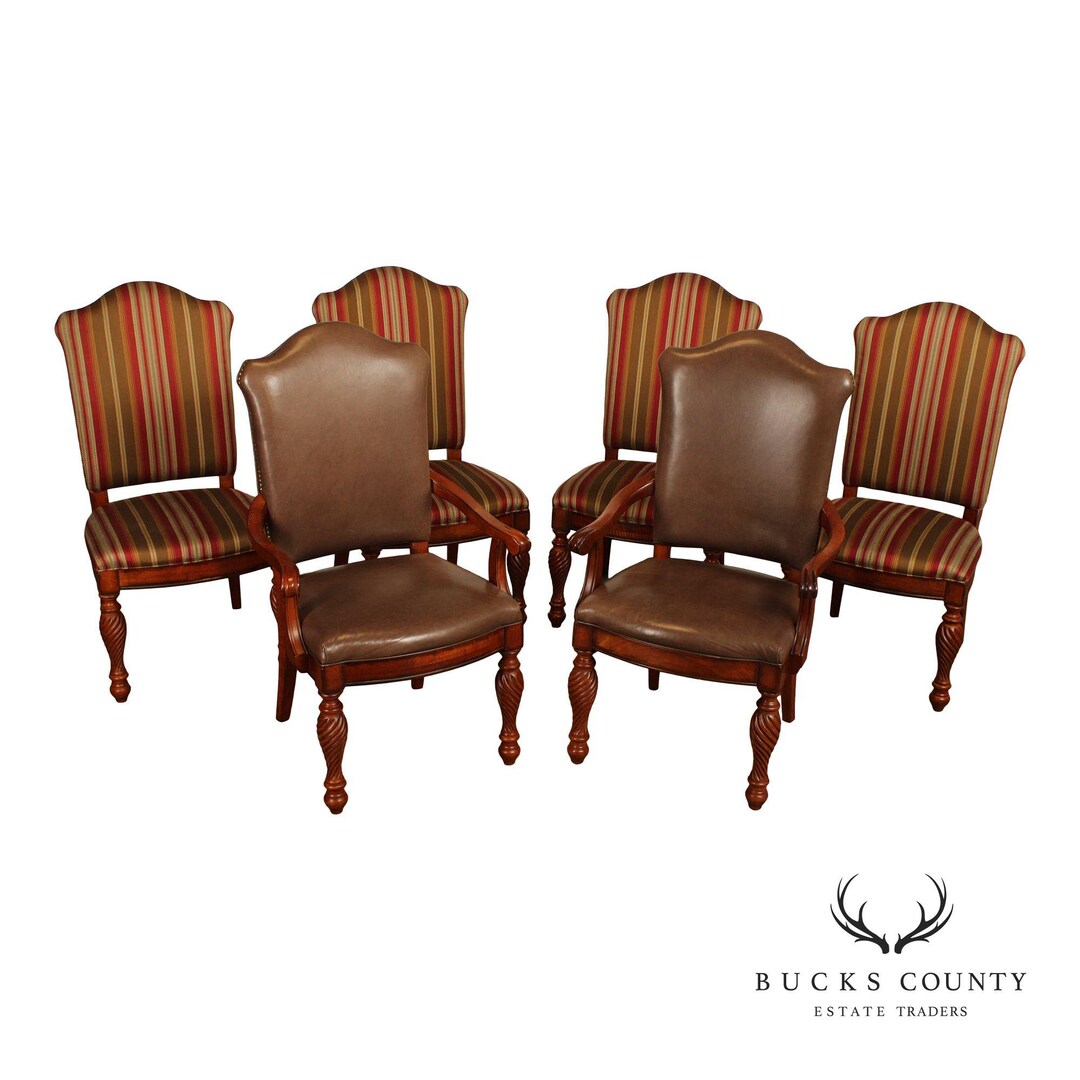 Hickory White Legends Collection Set of Six Dining Chairs - Etsy