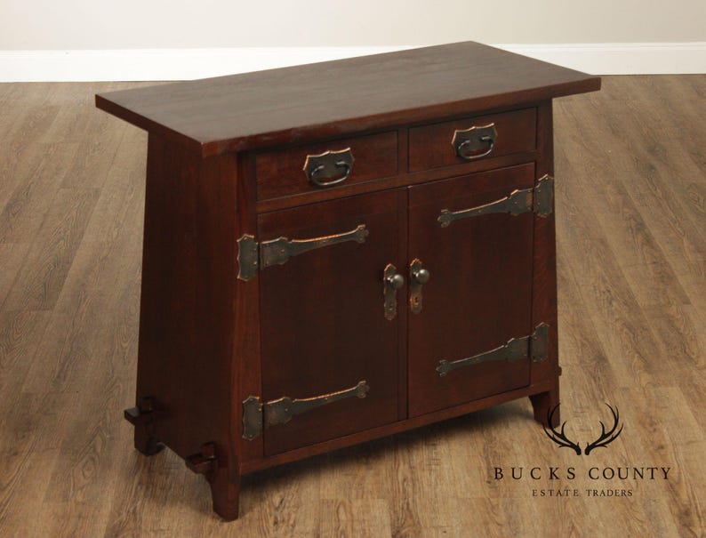 Stickley Roycroft Reissue Mission Oak Cellarette Cabinet - Etsy