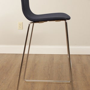 Arper Set 4 Italian Chrome Base Aava Bar Stools A - Etsy