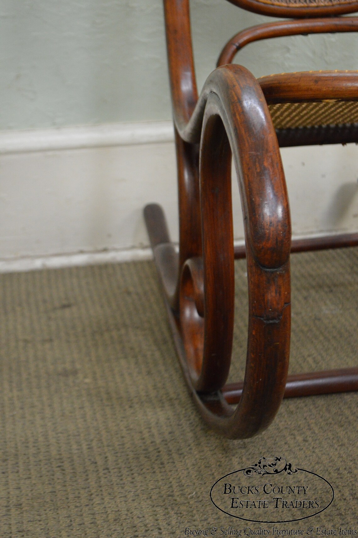 Thonet Vintage Antique Bentwood Rocker Rocking Chair - Etsy