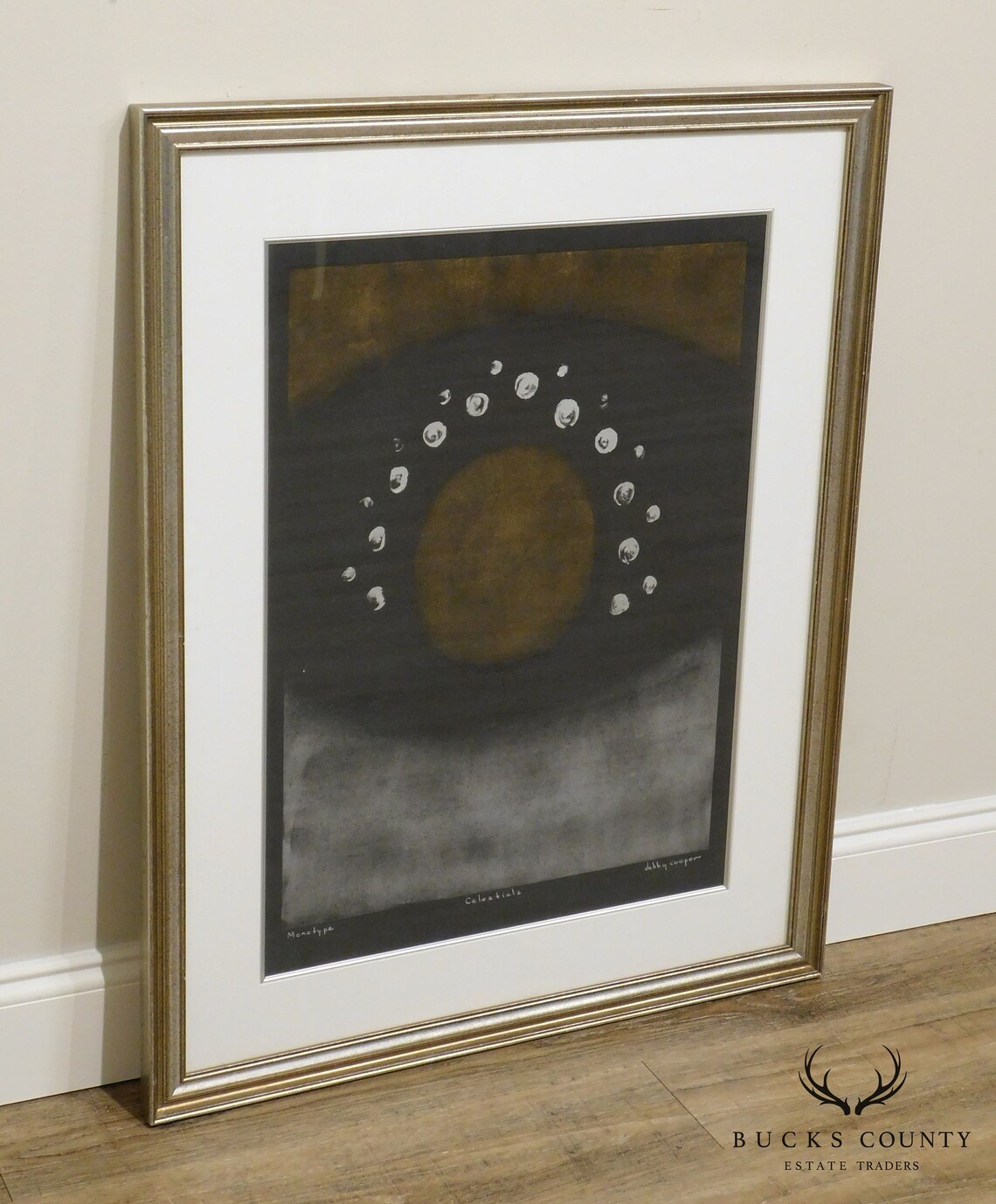 Debby Cooper Harbin celestials Monotype Oil on - Etsy