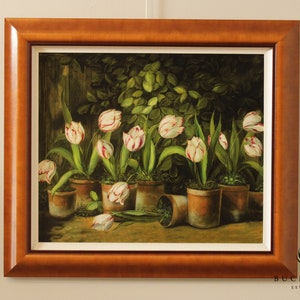Vintage Dutch Style Tulip Fine Art Print - Etsy