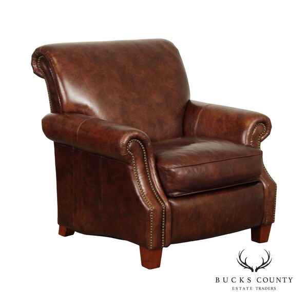 Thomasville Leather Chair - Etsy