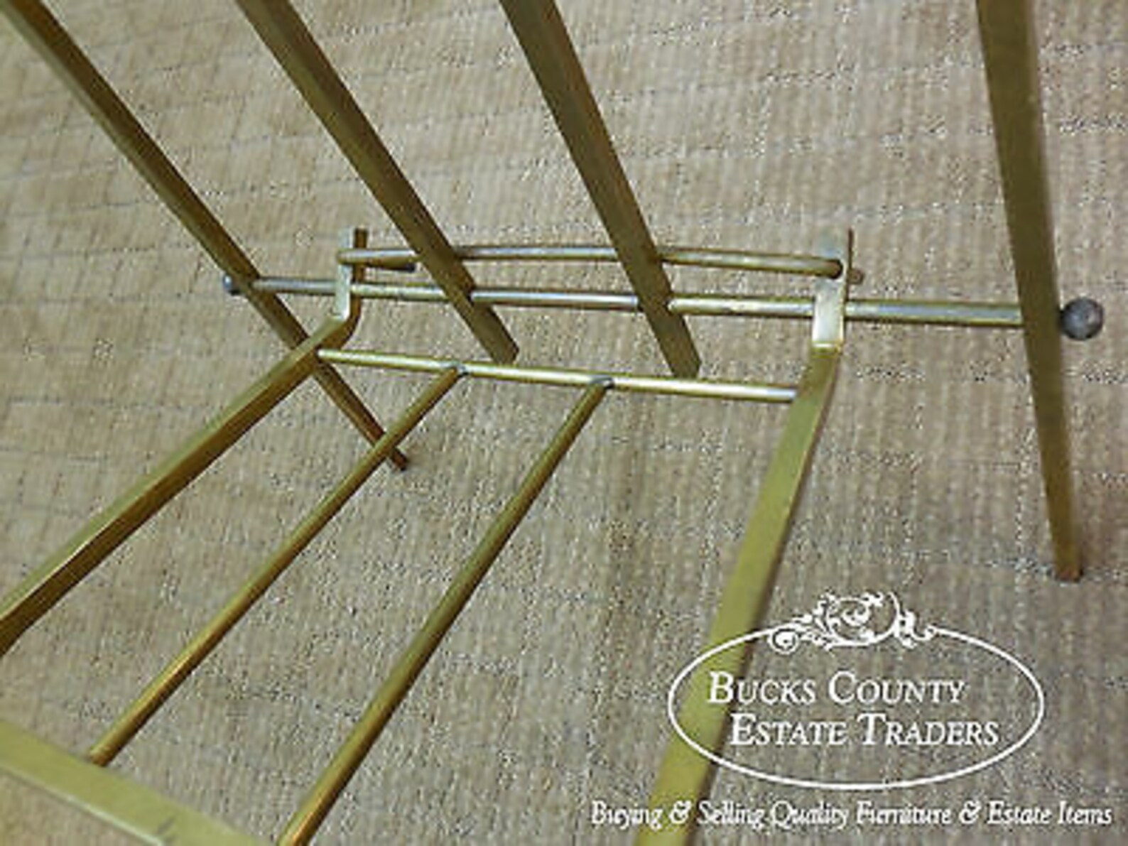 Mid Century Vintage Italian Brass Folding Collapsible Easel - Etsy