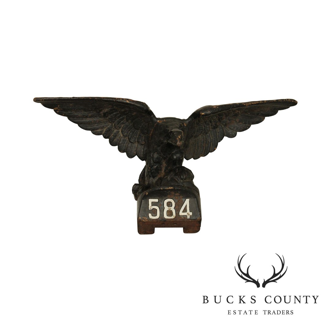 Antique Cast Iron Pilot House Winged Eagle - Etsy