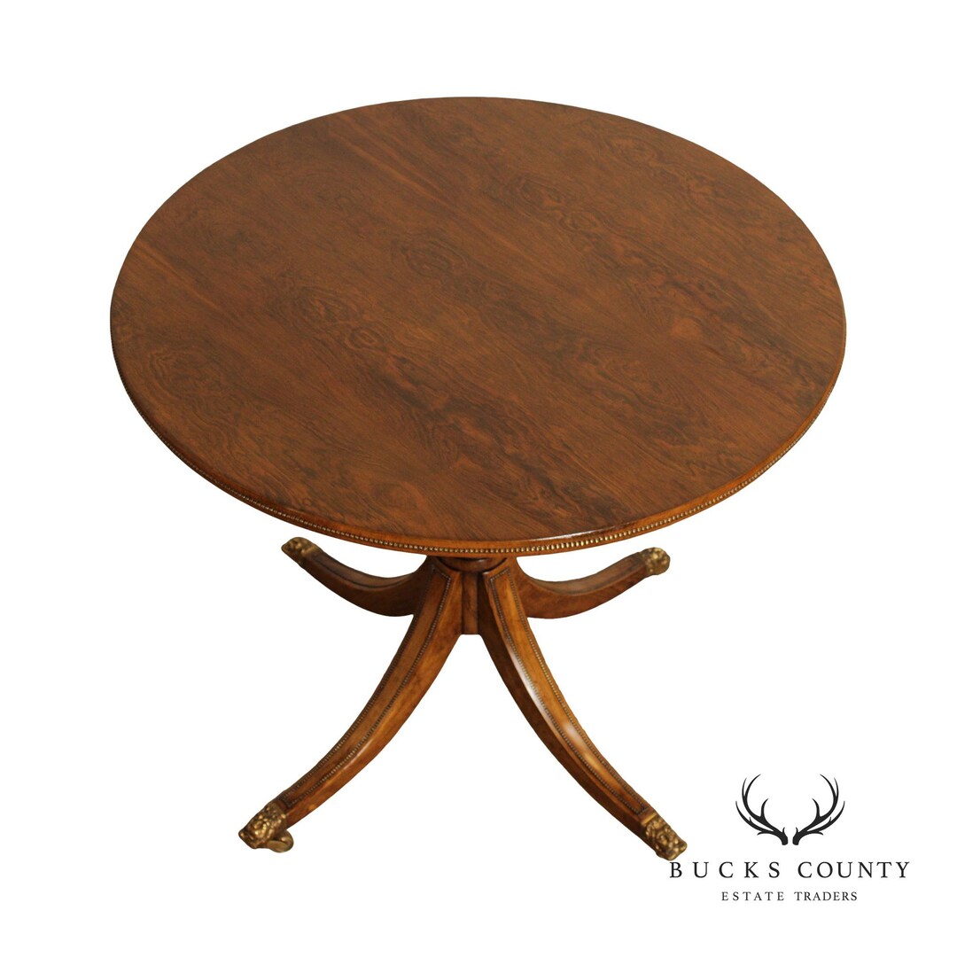 Edward Garratt Regency Style Rosewood Center Table - Etsy