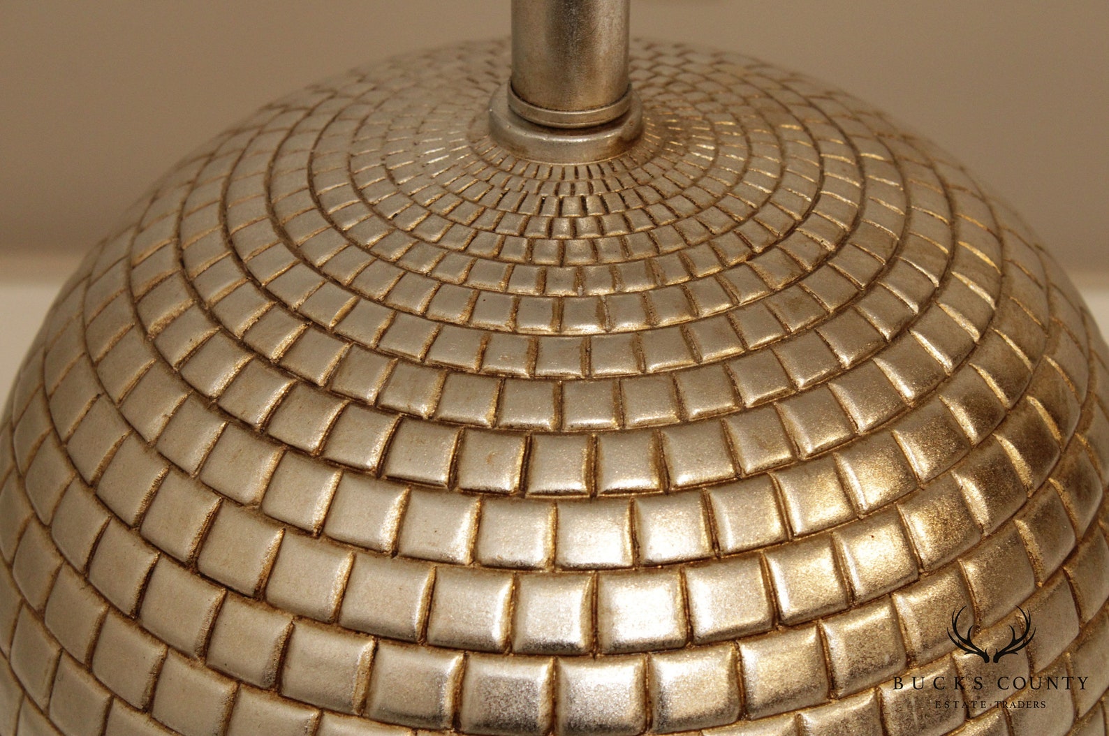 Modern Silver Finish Table Lamp With Shade - Etsy