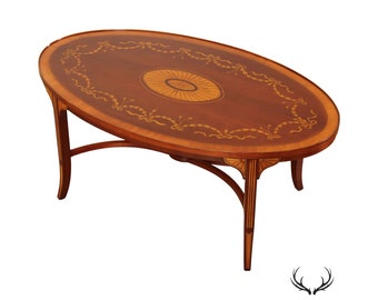 Inlaid Coffee Table - Etsy