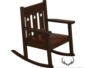 Mission Oak Rocker | Etsy