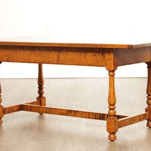 Oley Valley Early American Style Tiger Maple Coffee Table - Etsy