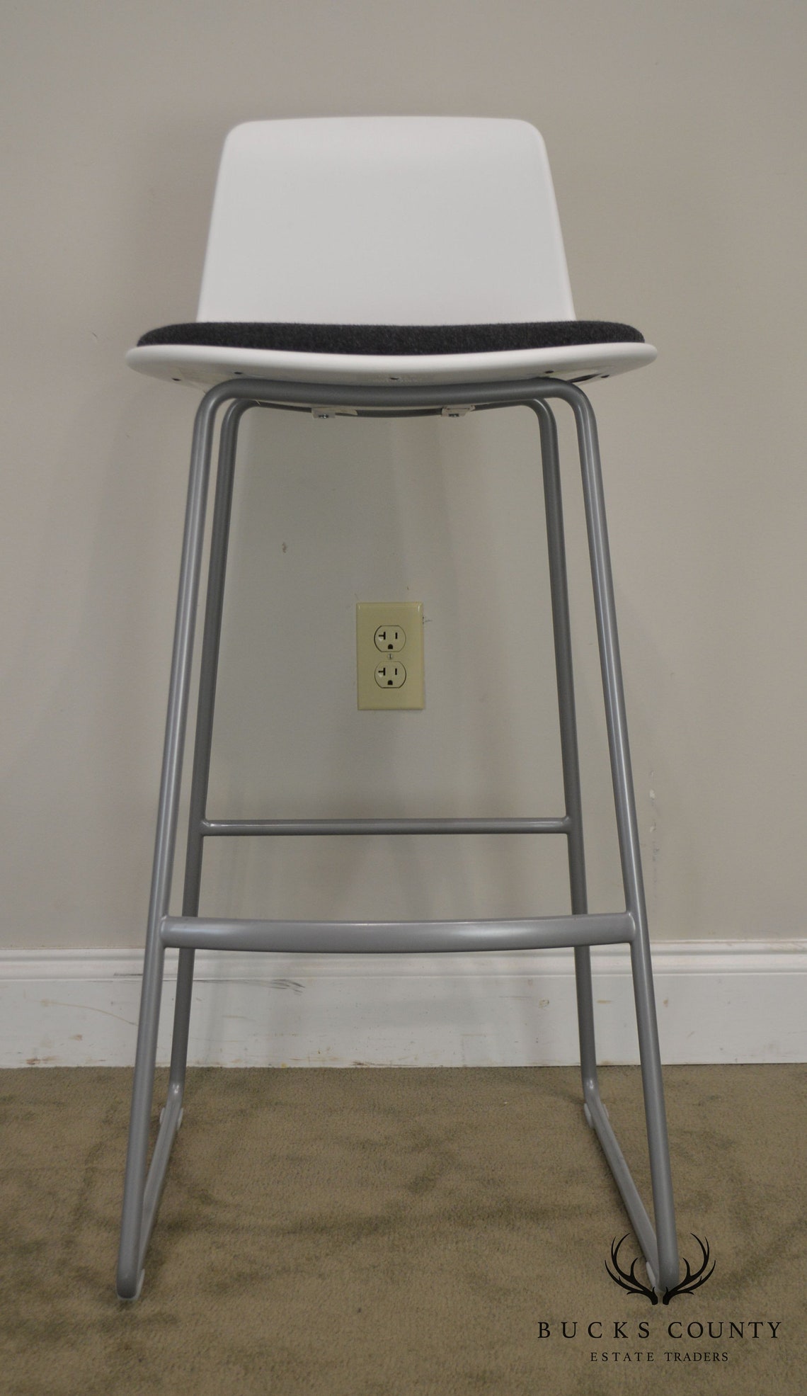 Steelcase Coalesse Enea Lottus Set 4 Sculpted Sled Barstools | Etsy