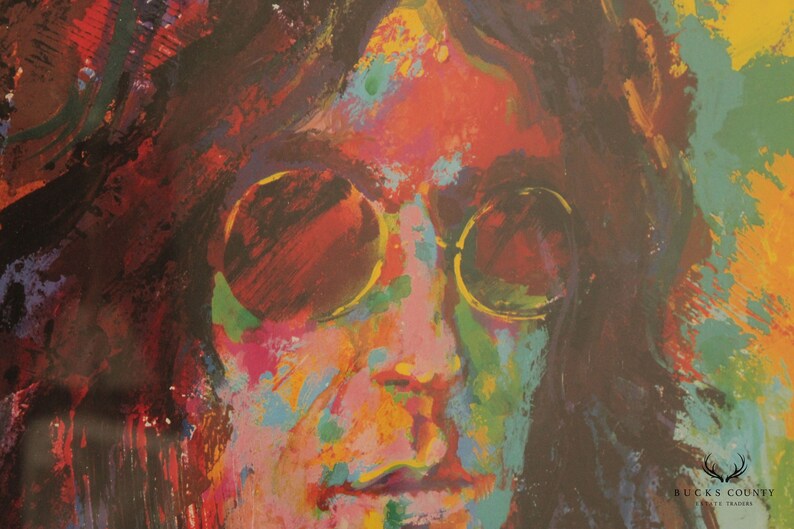 Leroy Neiman 'howard Stern' Portrait Framed Lithograph - Etsy