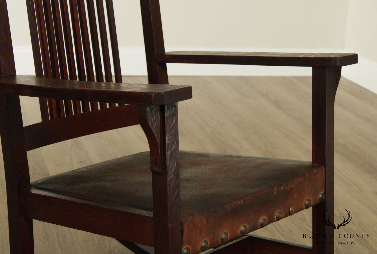 Antique Mission Oak Spindle Back Rocker - Etsy