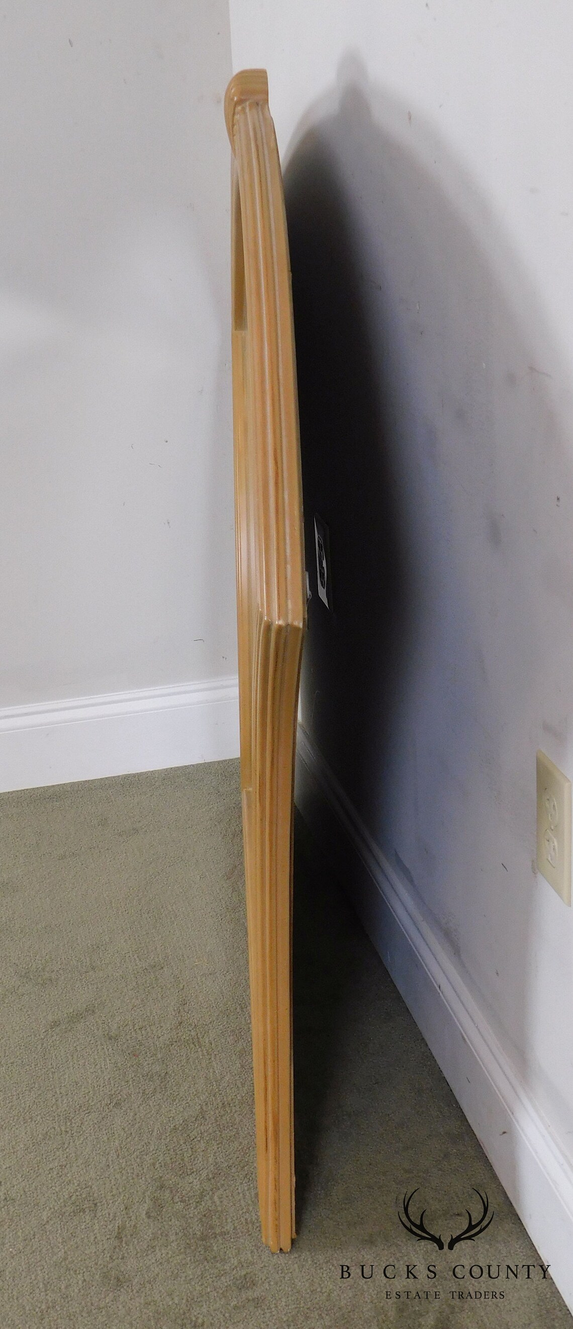 Berhardt Vintage Art Deco Style Shell Carved Frame Beveled - Etsy