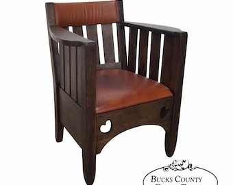 Mission Cube Chair - Etsy