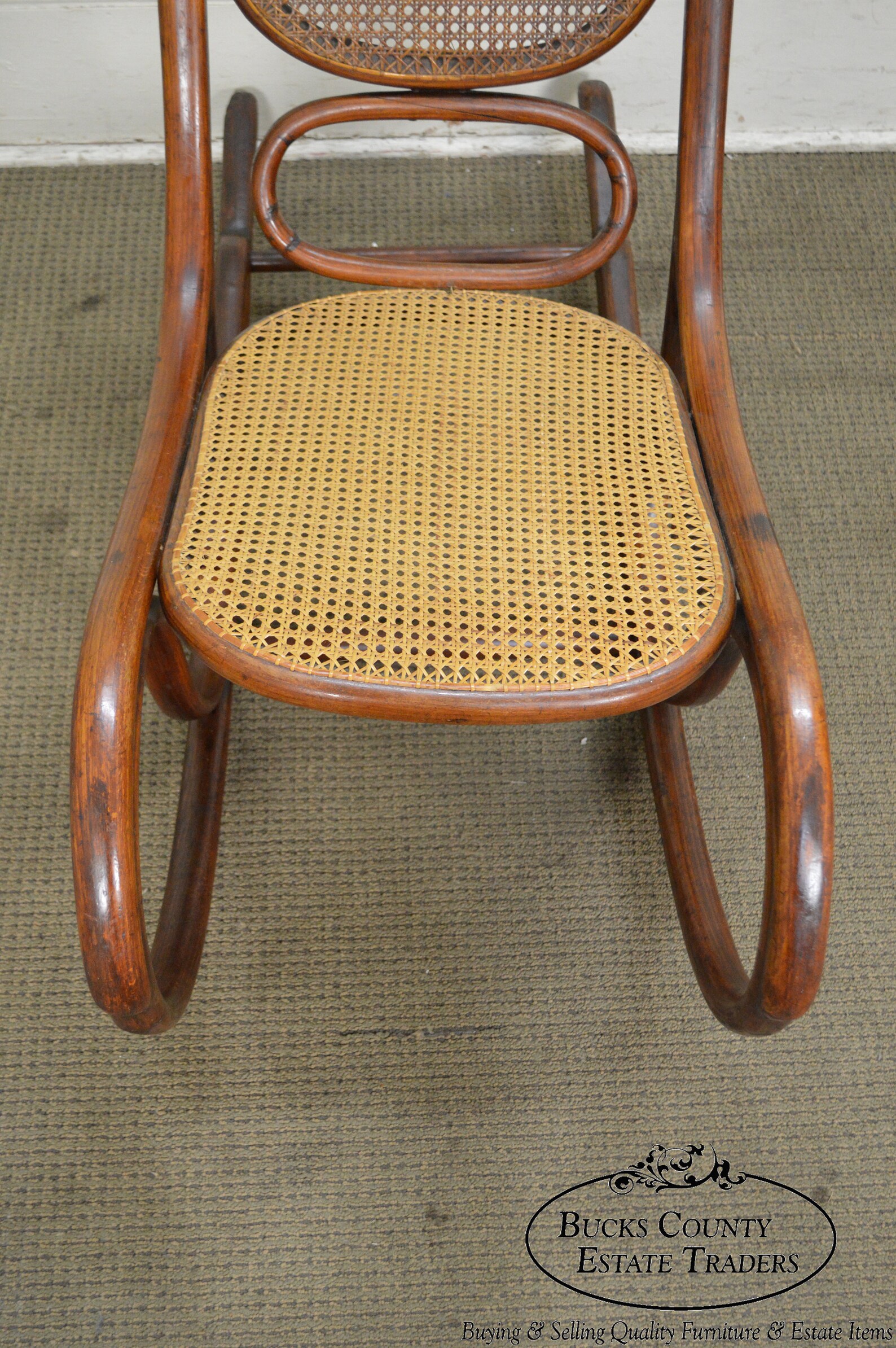 Thonet Vintage Antique Bentwood Rocker Rocking Chair - Etsy