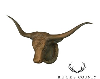 Bull Head Wall Mount - Etsy