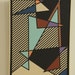 Barbara Frank Untitled Abstract Geometric Postmodern Framed, Oil ...