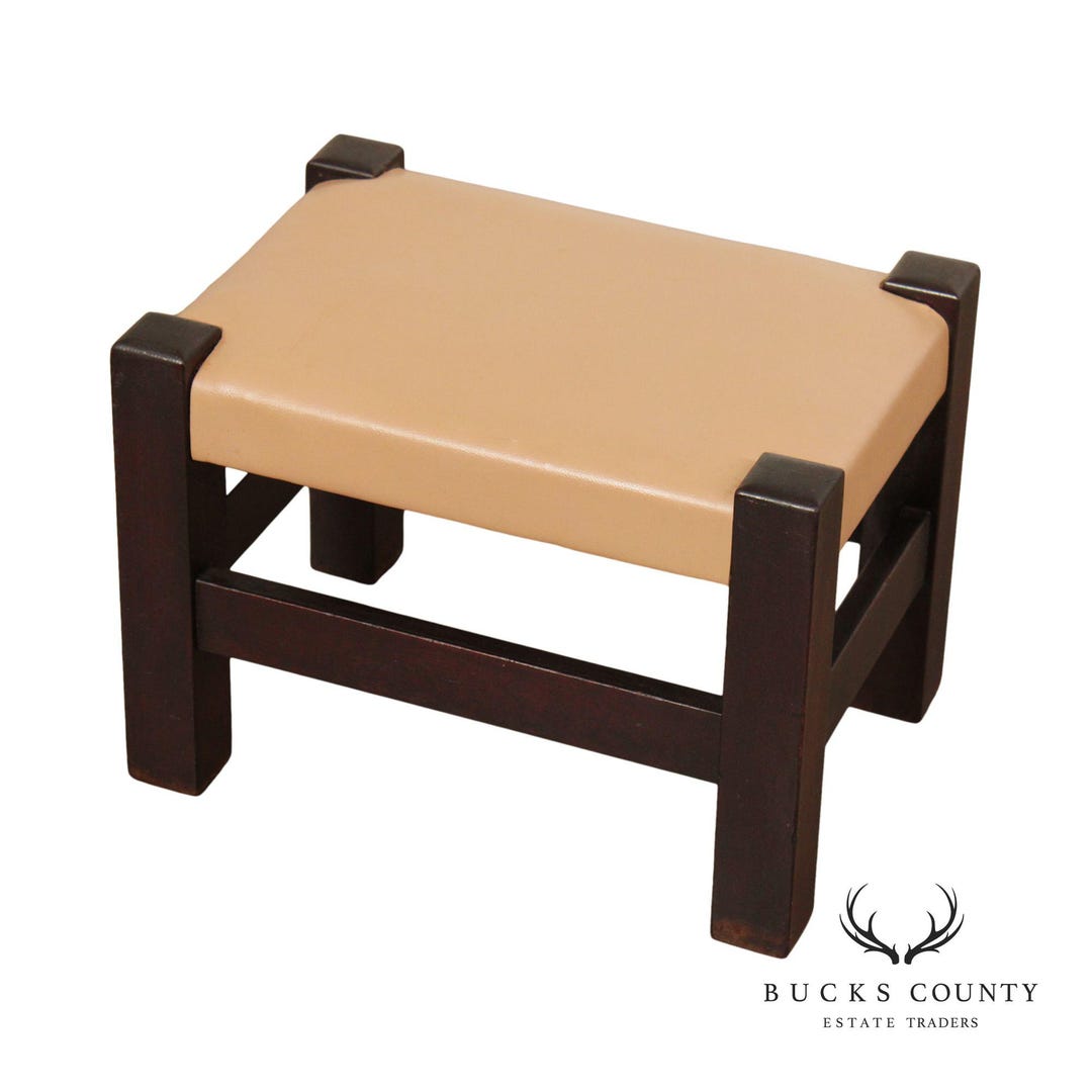Frank S. Harden Co. Antique Mission Footstool - Etsy