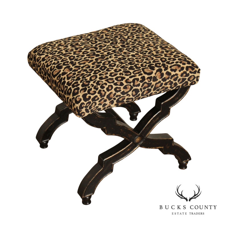 Leopard Bench - Etsy