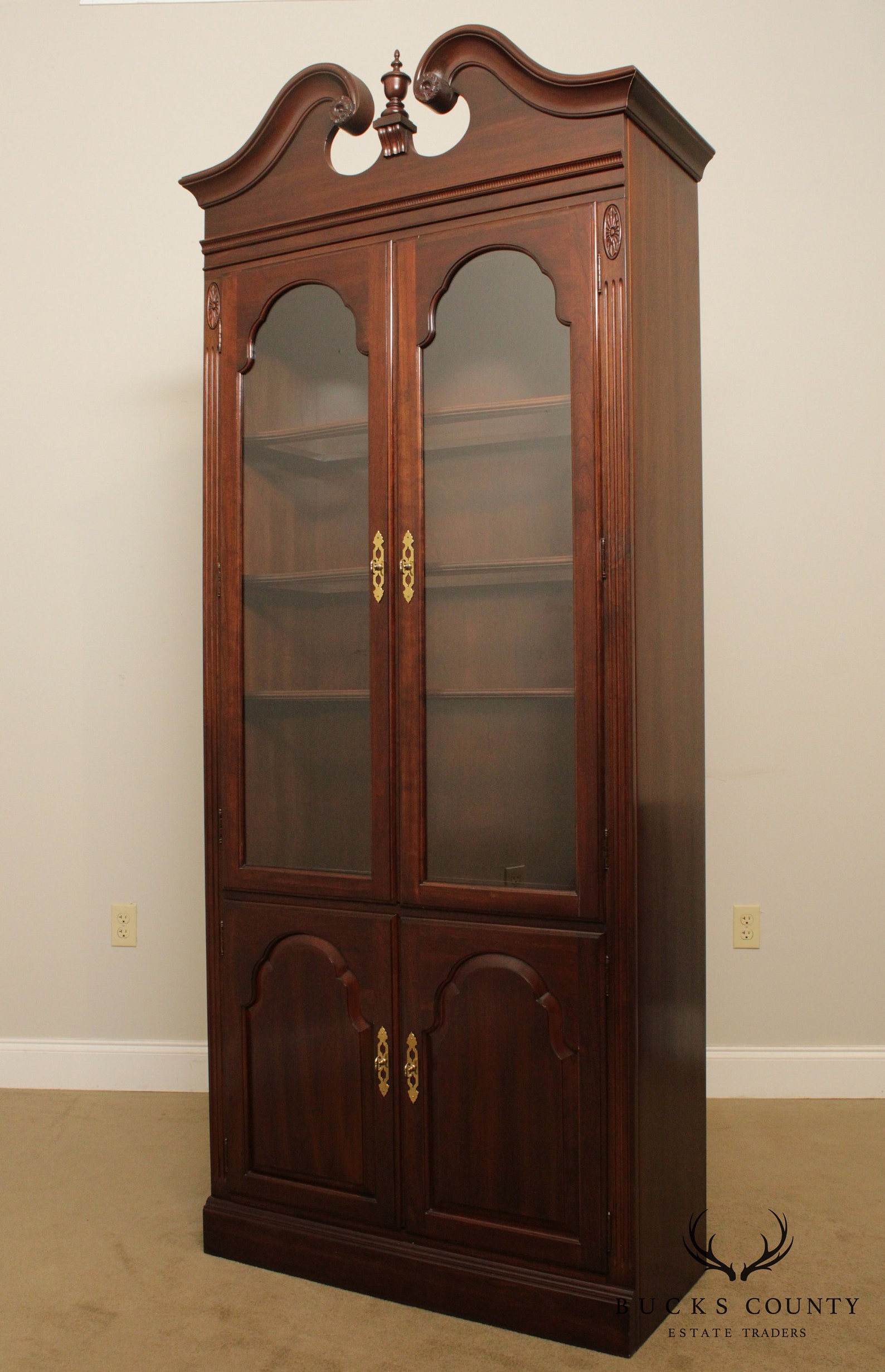 Ethan Allen Georgian Court Bookcase at Jeremy Burris blog