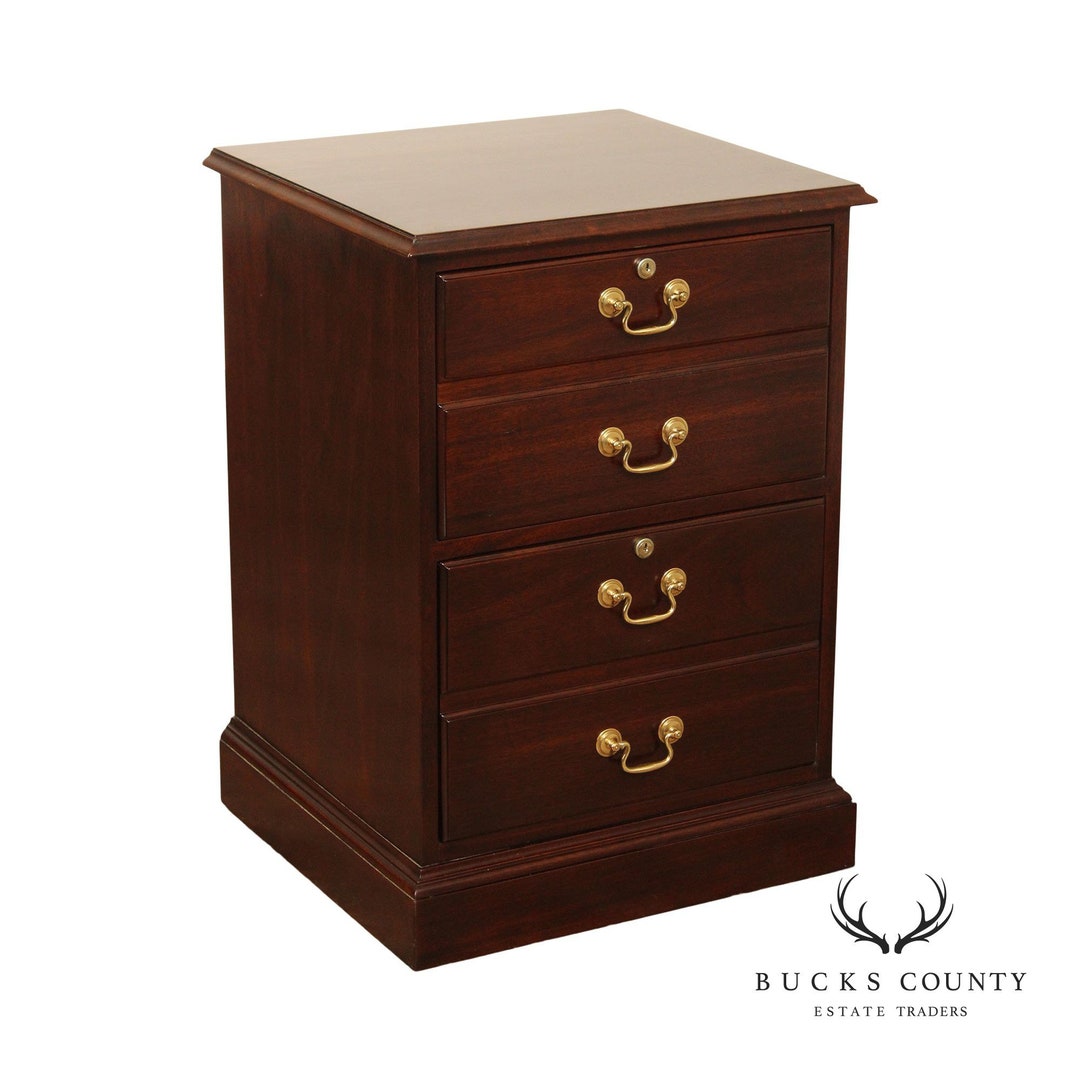 Stickley Traditional Mahogany File Cabinet - Etsy
