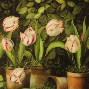 Vintage Dutch Style Tulip Fine Art Print - Etsy